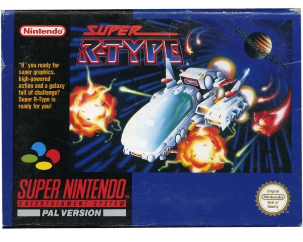 Buy Super R-Type (dårlig label) m. kasse og manual (SNES) at Nes Bozz ...