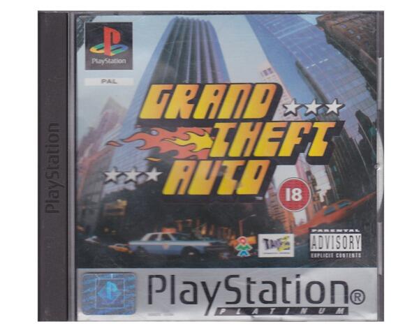 Køb Grand Theft Auto (platinum) (blockbuster cd) (PS1) hos Nes Bozz ...