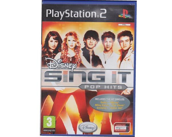 Køb Disney Sing It : Pop Hits (PS2) hos Nes Bozz Pris: 80,00DKK,-